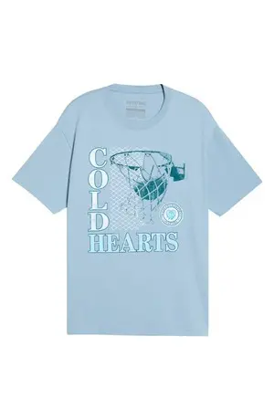OVERTIME Cold Hearts Basketball Graphic Tee