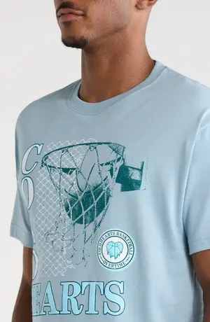 OVERTIME Cold Hearts Basketball Graphic Tee