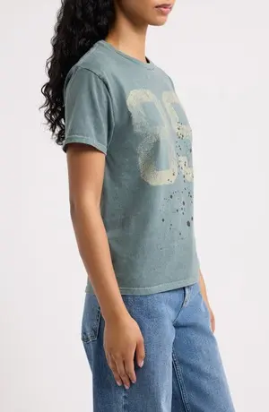 BDG URBAN OUTFITTERS Bdg 89 Paint Splatter Graphic T-shirt