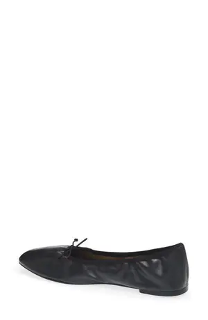 Mango Rio Faux Leather Ballet Flat