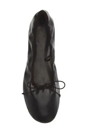 Mango Rio Faux Leather Ballet Flat