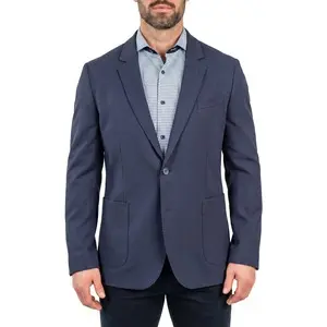 MACEOO Descartes Unconstructed Sport Coat - Blue
