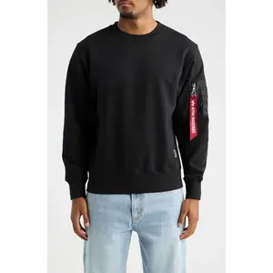 Alpha Industries Utility Pocket Sweatshirt - Black