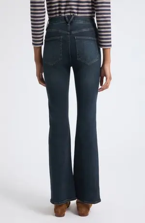 Veronica Beard Cameron Mid Rise Bootcut Jeans
