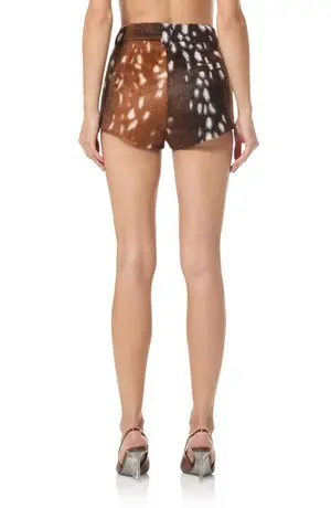 AFRM Faux Fur Hot Shorts