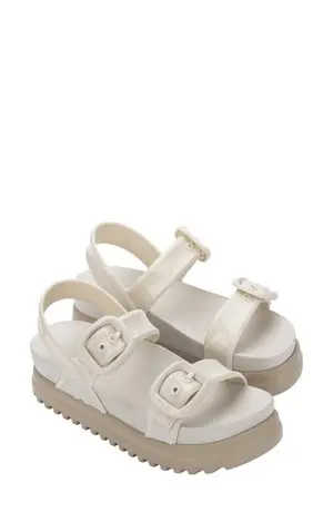 Melissa Cozy Platform Sandal Beige