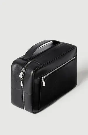 Brunello Cucinelli Grained Leather Travel Beauty Case