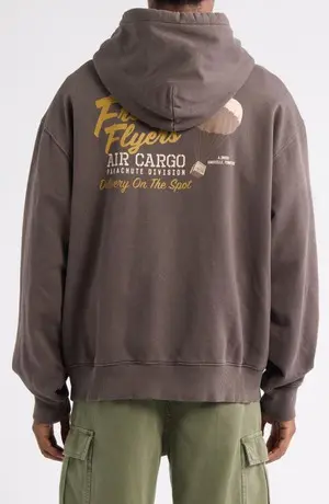 Alpha Industries Essential Cotton Hoodie With Drawstring Hood And Kangaroo Pocket