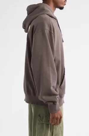 Alpha Industries Essential Cotton Hoodie With Drawstring Hood And Kangaroo Pocket