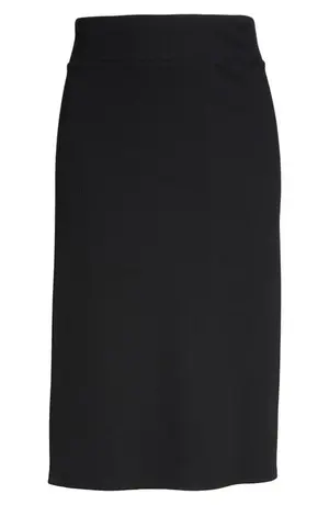 Eileen Fisher Ribbed A-line Skirt