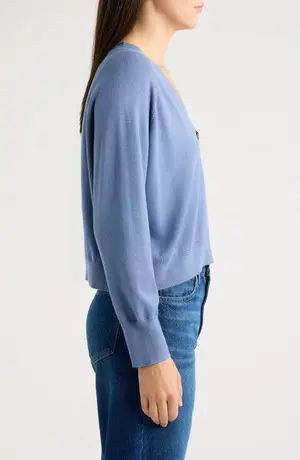 EMME V-neck Button-front Cardigan