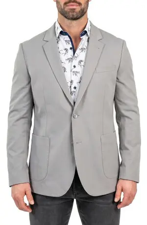 MACEOO Descartes Unconstructed Sport Coat - Grey