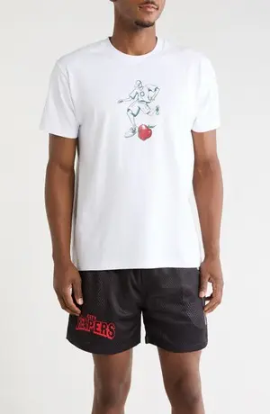 OVERTIME New York Market Graphic Tee - White