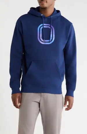 OVERTIME Motion Graphic Hoodie - Blue