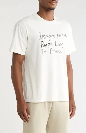 MUSEUM OF PEACE & QUIET Imagine Graphic T-shirt
