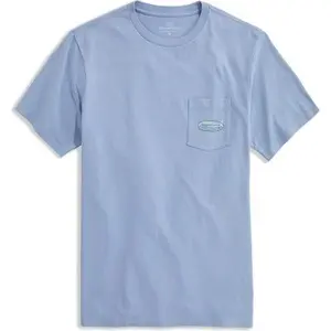 Vineyard Vines Fish Surf Icon Graphic T-shirt - Brack