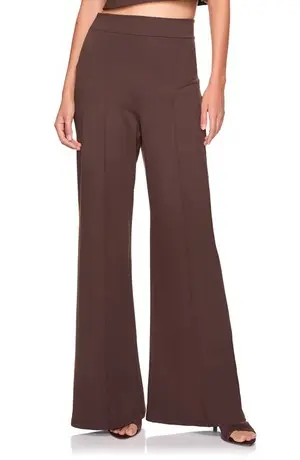 Susana Monaco Flare Leg Seamed Pants - Java