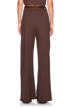 Susana Monaco Flare Leg Seamed Pants - Java