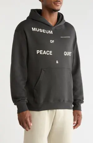 MUSEUM OF PEACE & QUIET Publishing Dept. Graphic Hoodie
