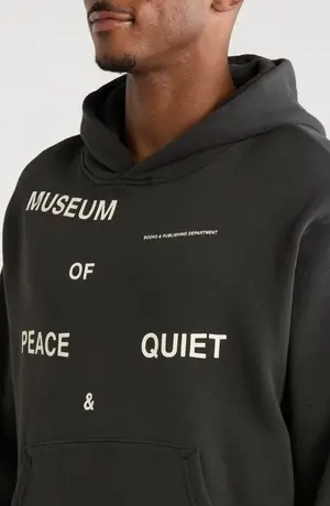 MUSEUM OF PEACE & QUIET Publishing Dept. Graphic Hoodie