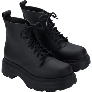 Melissa Coturno Soft Platform Boot Matt Black