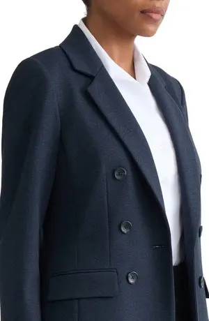 Jones New York One-button Notch Lapel Blazer