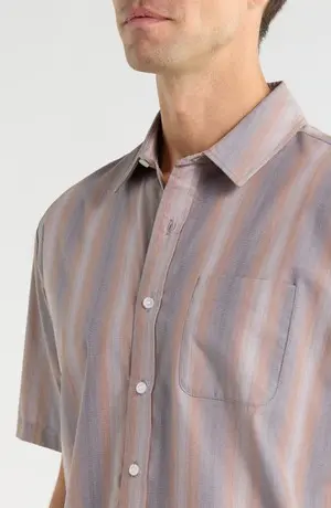 Brixton Cru Relaxed Fit Short Sleeve Shirt