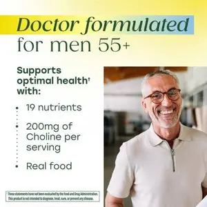 MEGAFOOD Advanced Multivitamin For 55+, Doctor Formulated, Vegetarian