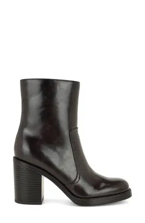 Nine West Boston Faux Leather Bootie - Dbr01