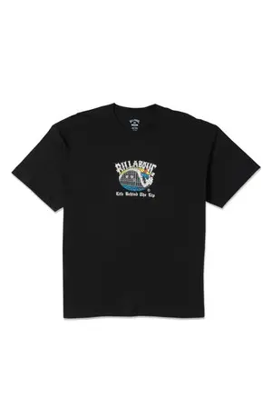 BILLABONG Loose Fit Short Sleeve Performance Rashguard