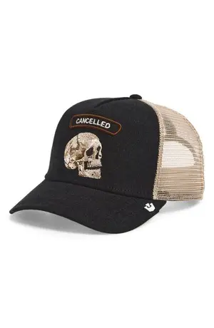 GOORIN BROS Denim Trucker Cap - Black Denim