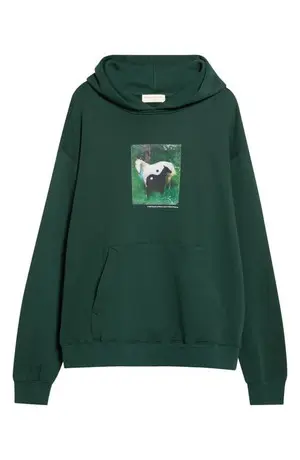 MUSEUM OF PEACE & QUIET Pasture Graphic Hoodie - Pine