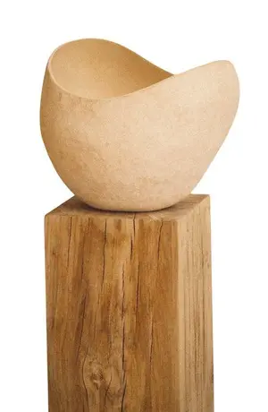 Amen Light Sculpture Candle - Ginger Beige