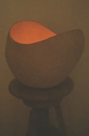 Amen Light Sculpture Candle