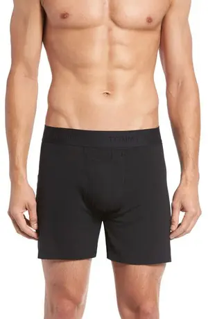 Tommy John Second Skin' Boxers - Black