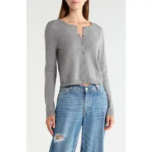 PACSUN Marley Cardigan - Heather Grey