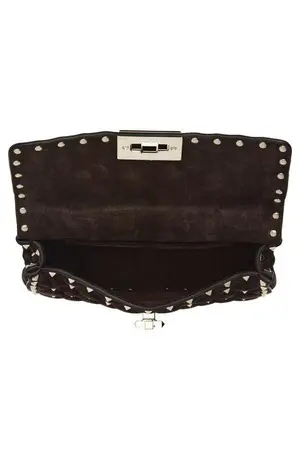 Valentino Garavani Small Rockstud Spike Leather Shoulder Bag