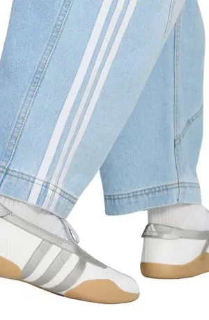 ADIDAS ORIGINALS Barrel Leg Jeans - Light Blue