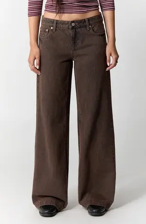 PACSUN Casey Low Rise Baggy Wide Leg Jeans