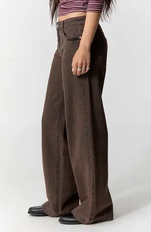 PACSUN Casey Low Rise Baggy Wide Leg Jeans