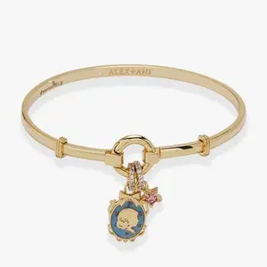 ALEX AND ANI American Girl® Kirsten 'brave' Tension Bangle - Gold
