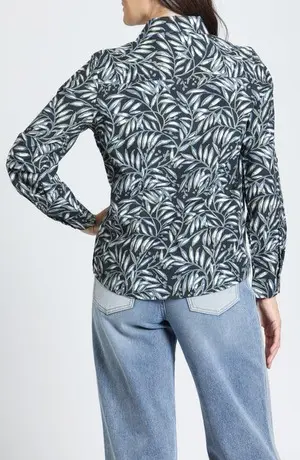 APNY Long Sleeve Cotton Button-up Shirt