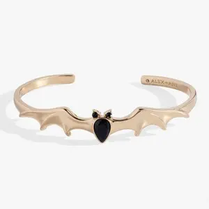 ALEX AND ANI Crystal Bat Cuff - Gold