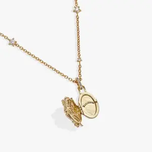 ALEX AND ANI American Girl® Addy 'resilient' Locket Necklace - Gold