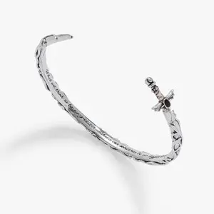 ALEX AND ANI A Court Of Thorns And Roses" Cuff Bracelet - Silver