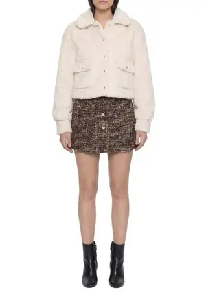 AREA STARS Cameron Faux Fur Jacket