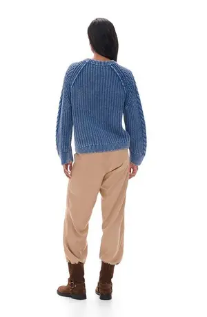 HATLEY Sami Cable Knit Sweater