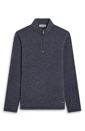 Bugatchi Quarter Zip Pullover Sweater