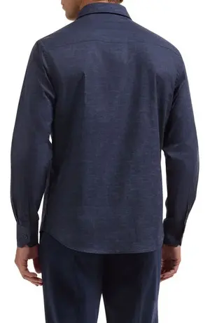 Bugatchi Julian Long Sleeve Button Up Shirt