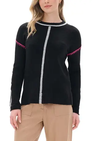 HATLEY Maeve Crewneck Sweater - Black